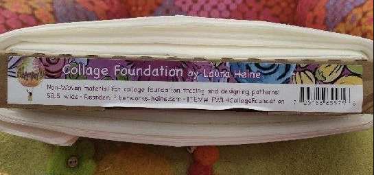 Collage Foundation by Laura Heine – Lavender Lime Quilts
